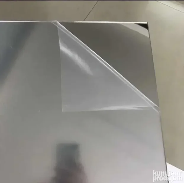 Akril (klirit) srebrni, 1mm, efekat ogledala - KupujemProdajem