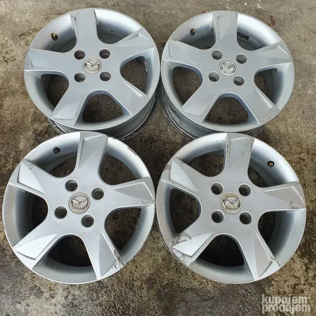 Alu felne mazda 15 4x108 - KupujemProdajem
