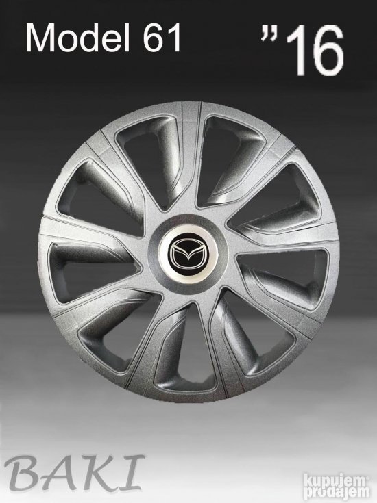 Ratkapne MAZDA 16 model 61 Ratkapne R16 Mazda ratkapne - KupujemProdajem