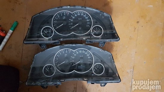 Opel Meriva Kilometar Sat Instrument Tabla 1.6 1.8 - KupujemProdajem