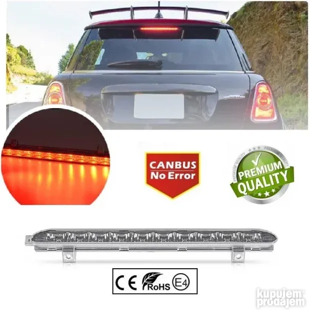 MINI MORIS R56 LCI,R60 Countryman HROM Led 3 stop tipski - KupujemProdajem