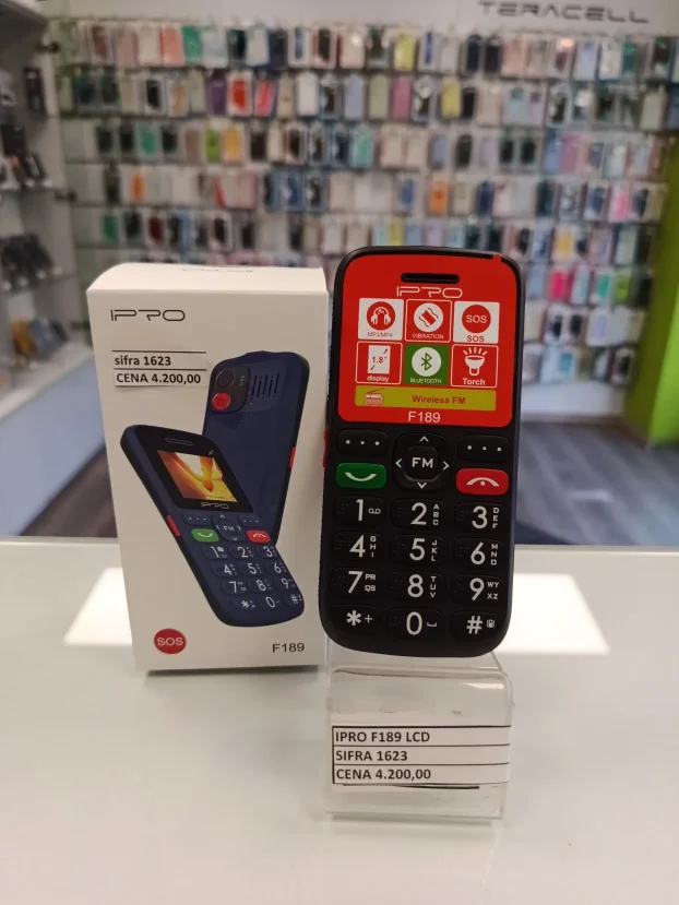 IPro F189 Lcd Ds Black Novo Garancija 2 Godine - KupujemProdajem