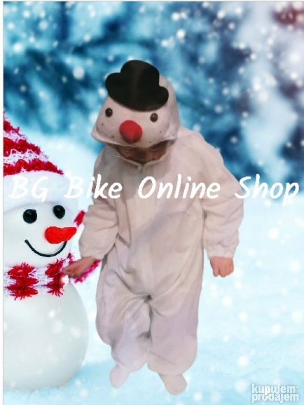 Kostim Snesko belic kostimi Sneška za decu Olaf - KupujemProdajem