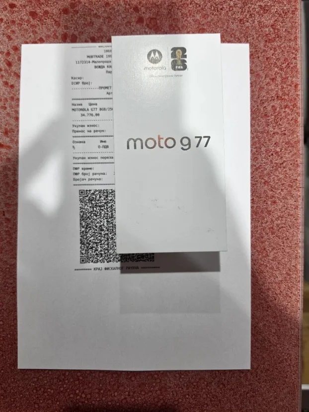 Motorola G77 8/256gb VAKUM,Garancija 2 godine - KupujemProdajem