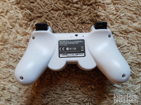 Joystick wireles za PS3 (Dzoistik za Sony 3) Beli - KupujemProdajem