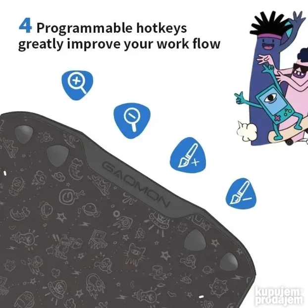 GAOMON S830 Graficka Tabla - KupujemProdajem