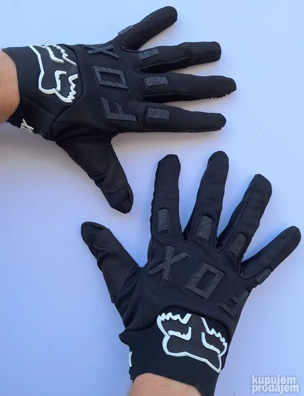 Fox cros moto rukavice mod.003 crno-bele - KupujemProdajem