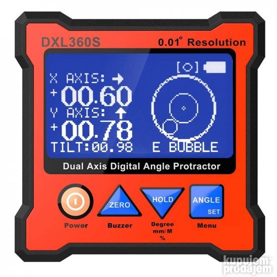 digitalni uglomer DXL360S V3.2 Dual Axis Digital protractor ...