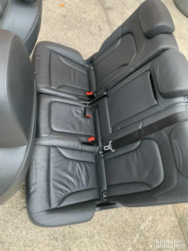 S-line kompletan enterijer Sedista crno nebo Audi Q5 8R - KupujemProdajem