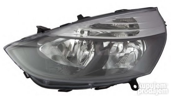 RENAULT CLIO Far električni H7/H1 L/D crni 13- - KupujemProdajem