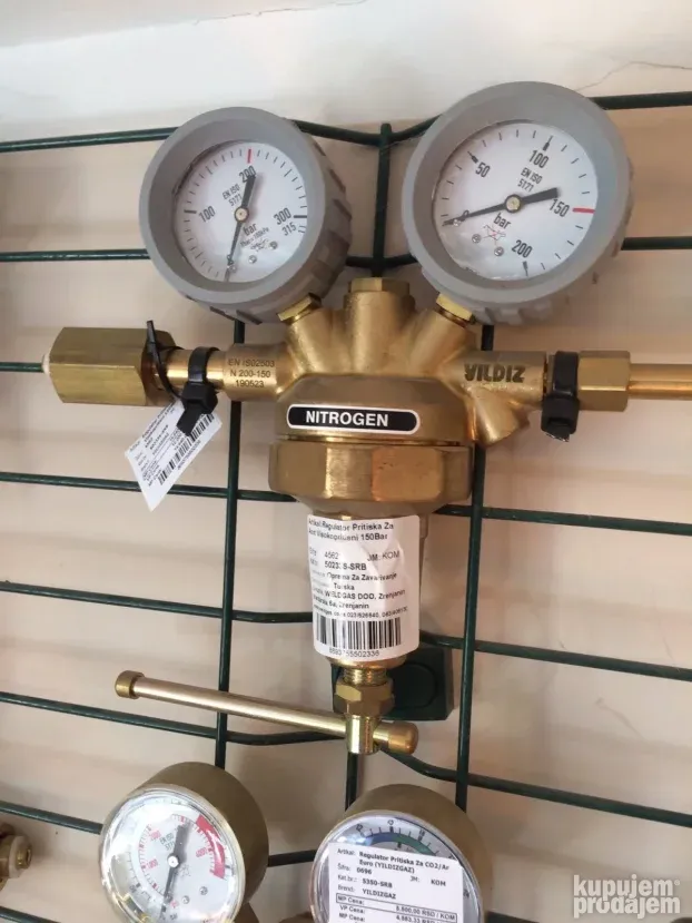 Regulator Pritiska Za Azot Visokopritisni 150Bar (YILDIZGAZ ...