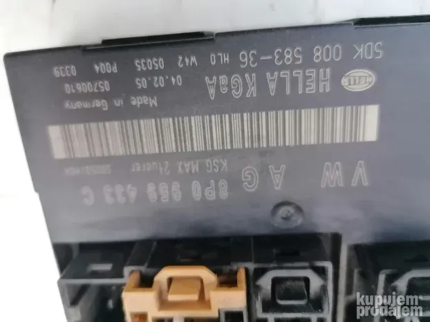 Audi A3 8P komfort modul 8P0959433C - KupujemProdajem