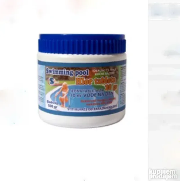 Hlor tablete 20 g, pakovanje 25 tableta - KupujemProdajem