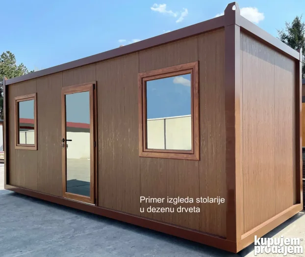 Vikendica, kancelarija, stambeni kontejner 6mx2.4m - KupujemProdajem