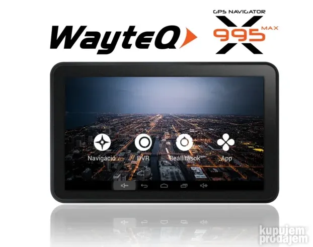 WAYTEQ x995 Max 8GB Android GPS navigation - KupujemProdajem