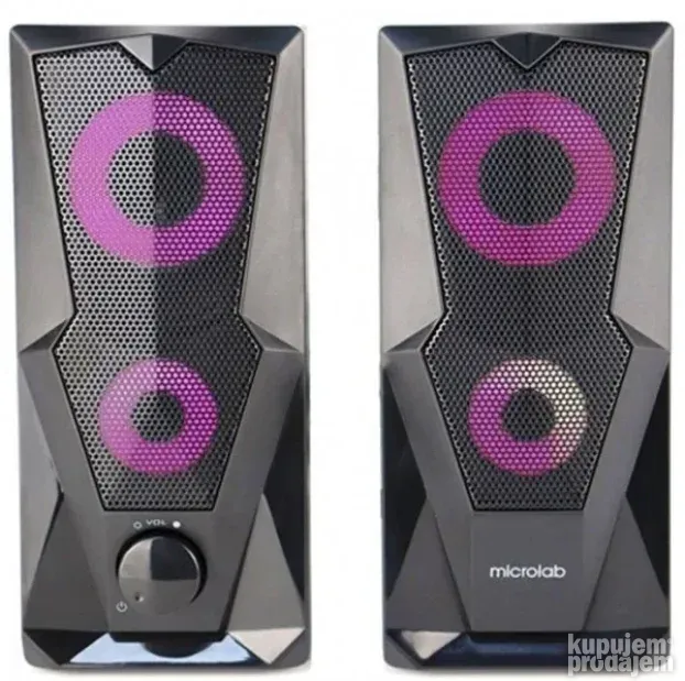 MICROLAB Zvucnici 2.0 10W crni B27 - KupujemProdajem