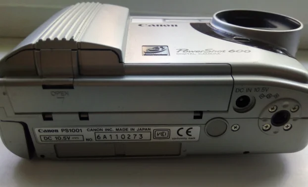 canon powershot 600 digital camera 1996 - KupujemProdajem
