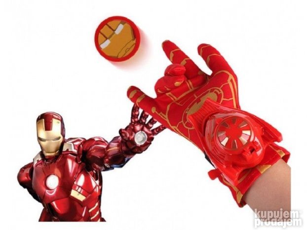 Iron Man rukavica QW ispaljivac zetona igracka - KupujemProdajem