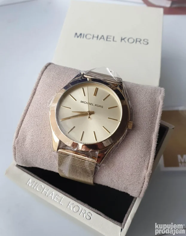 Michael Kors Slim Runway Gold-Tone MK3282 - KupujemProdajem