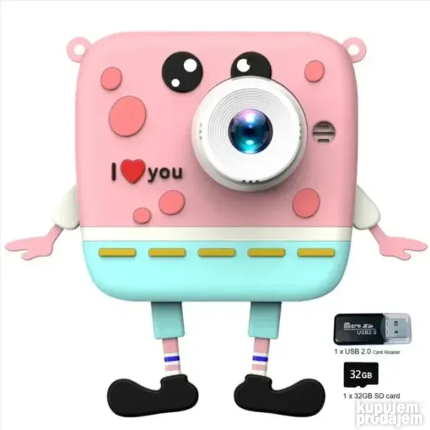 Fotoaparat Sundjer Bob Deciji fotoaparat Sundjer Bob foto - KupujemProdajem
