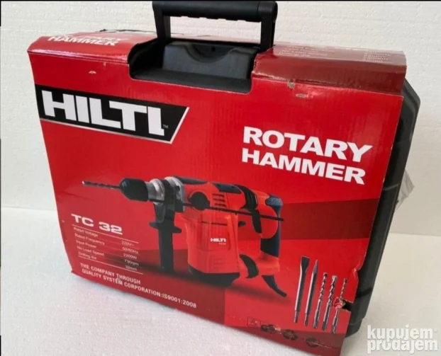 Udarna busilica-HILTI hilti 2200w-32mm sa potenciometrom - KupujemProdajem