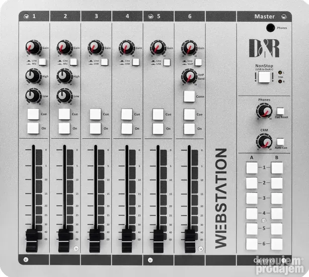 D&R Webstation USB Broadcast Mixer - KupujemProdajem