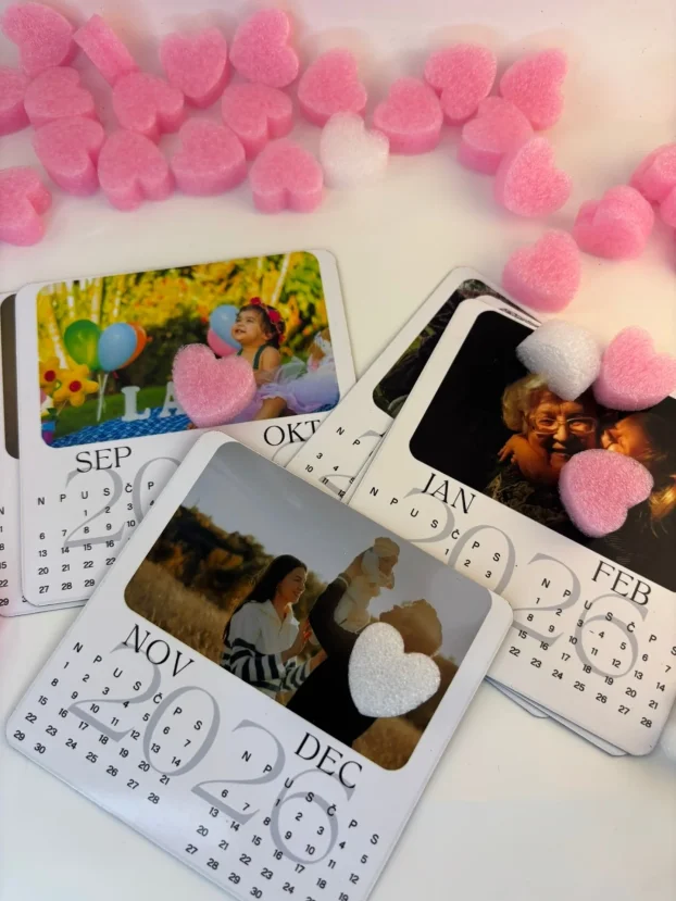 Magnetni Kalendar 2026 (Personalizovan) - KupujemProdajem