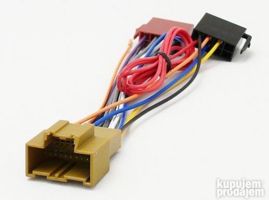 ISO Konektor adapter za radio muski euro dzek - OPEL 48B - KupujemProdajem