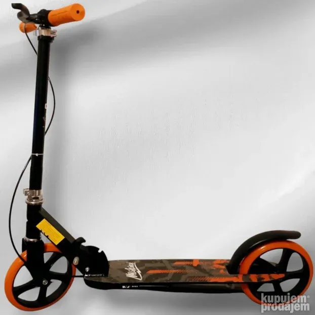 Trotinet SCOOTER za decu i odrasle - Crni - KupujemProdajem