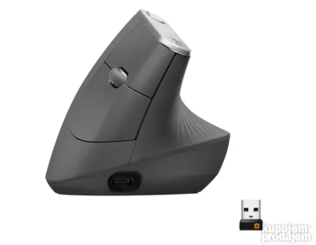 LOGITECH MX Vertical Ergonomic cable without mouse Black - KupujemProdajem