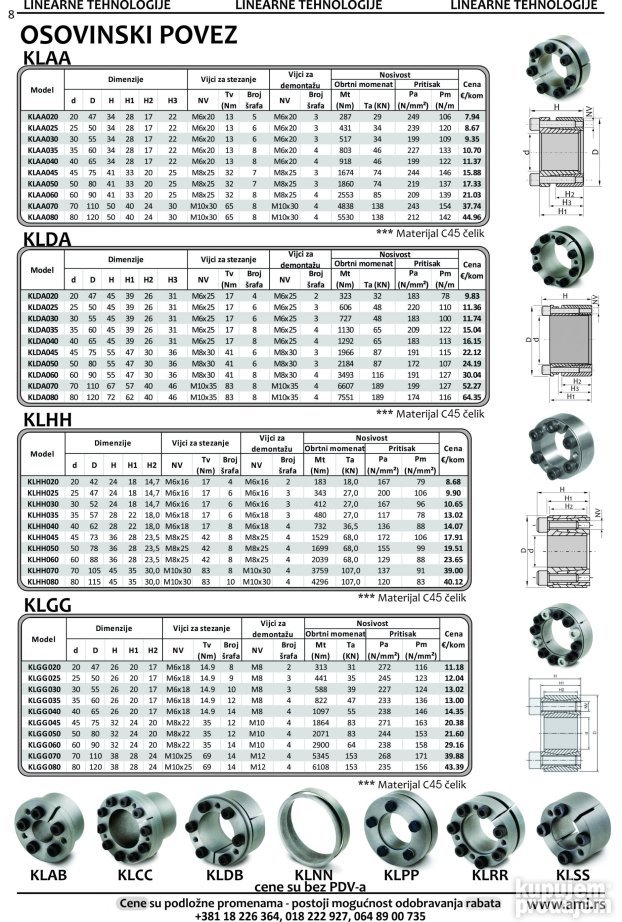 Osovinski povez KLGG025 - KupujemProdajem