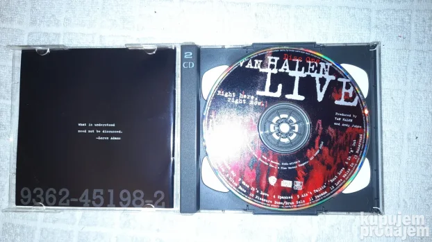 Van Halen Live Right here right now 24 hits live 2 cd - KupujemProdajem