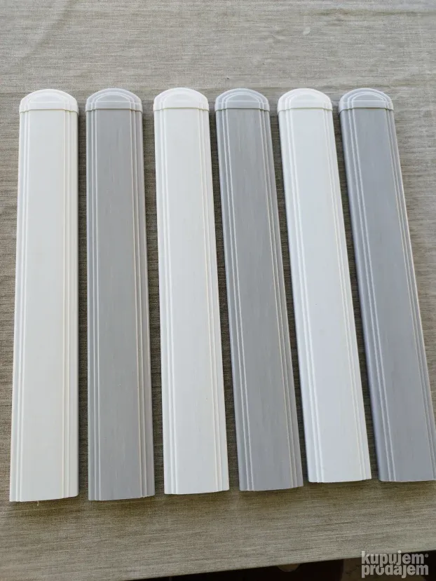 Pvc ograda-tarabica siva bela braon - KupujemProdajem