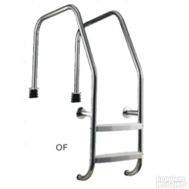 Merdevine za bazen prohromske FF IV stepenika prelivne uske ...