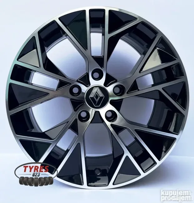 Alu felne 16" 5x114,3 za Renault - NOVO- GARANCIJA - RAČUN ...