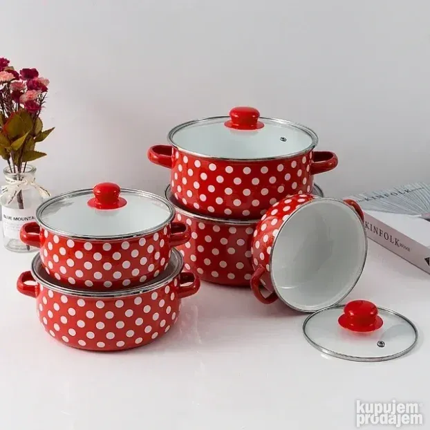 Serpe Set serpi 5kom Set posudja Lonci set 5 kom - KupujemProdajem