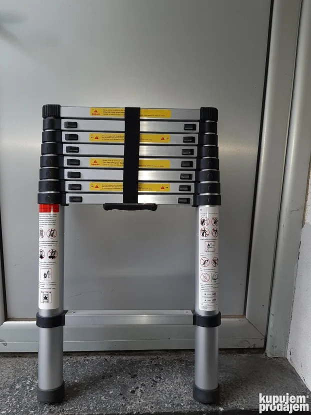 Teleskopske alu merdevine 2.6m - KupujemProdajem