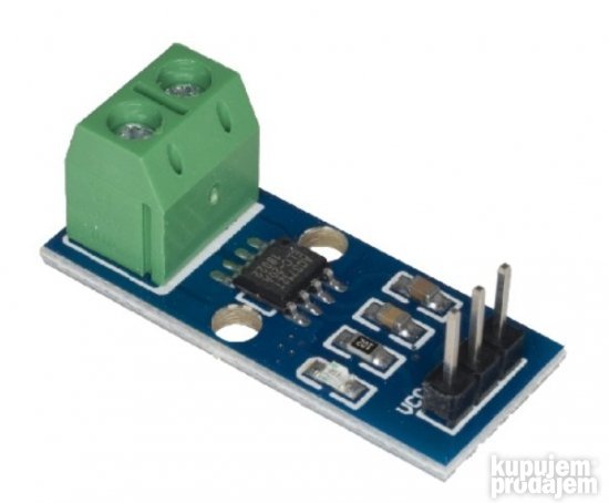 Arduino Hall Current Sensor Module ACS712 20A - KupujemProdajem