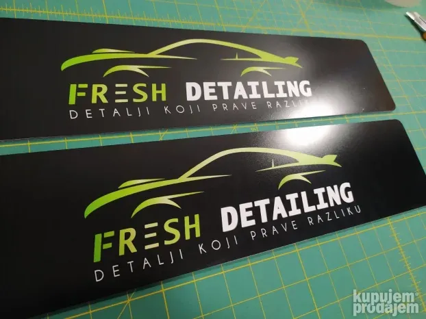 Ukrasne tablice - reklamne tablice za auto - KupujemProdajem