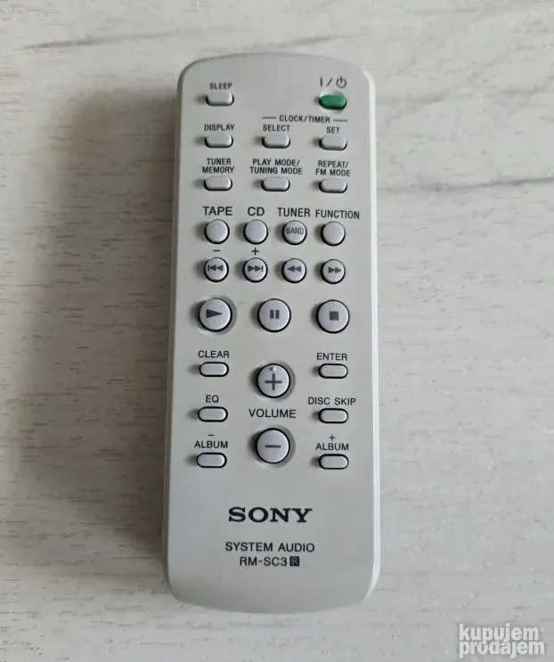SONY RM-SC3 System Audio - Daljinski za linije - ORIGINAL ...