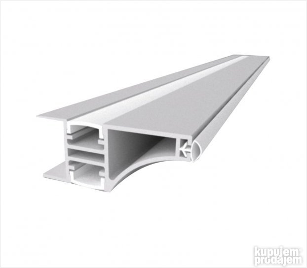 EP 1069 Ugradne LED Ručice 149,5cm Alu Led Profil Srebro mat ...