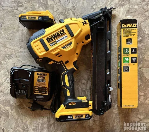 DEWALT DCN650 Aku pistolj za eksere 15GA - KupujemProdajem