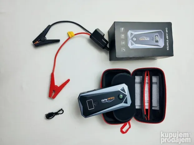 YabeAuto YA40 Jump Starter / Booster / 5000A / do 10l DIZEL ...