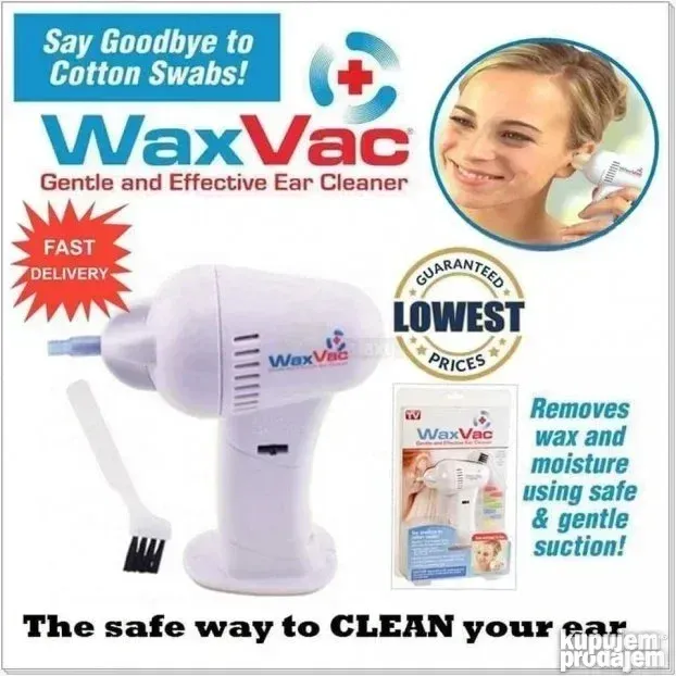 Aparat za čišcenje ušiju - WaxVac - KupujemProdajem