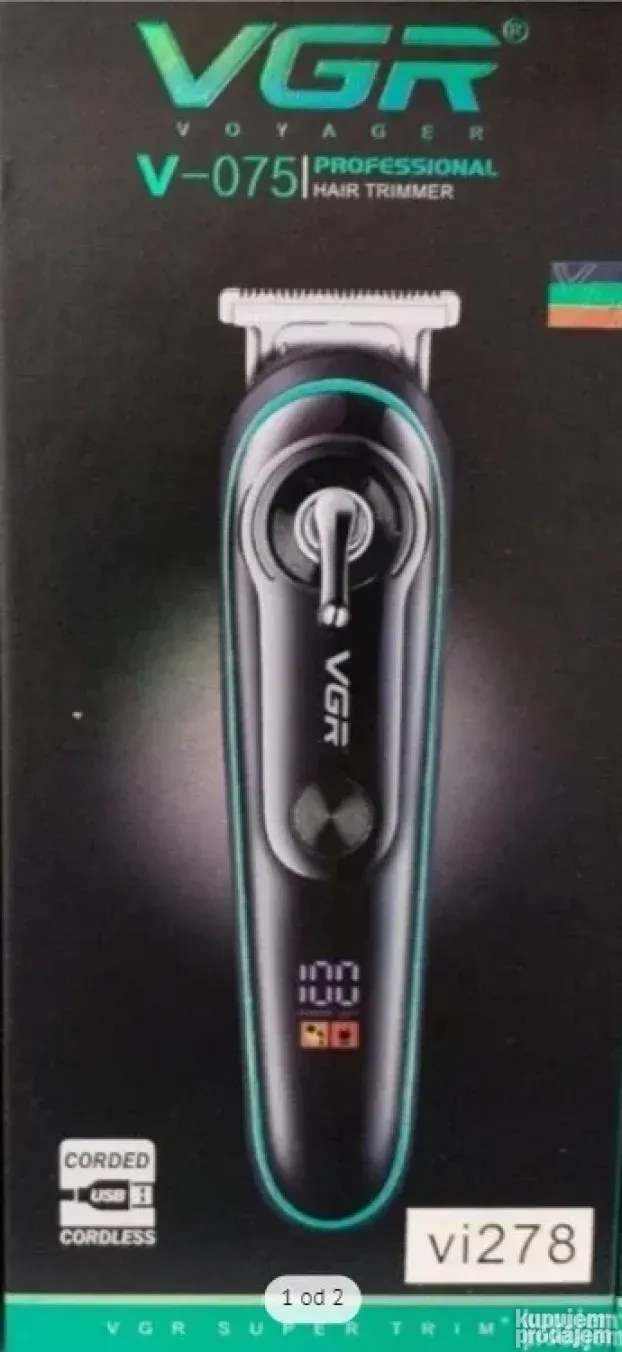 Mašinica trimer za šišanje i brijanje VGR-075 - KupujemProdajem