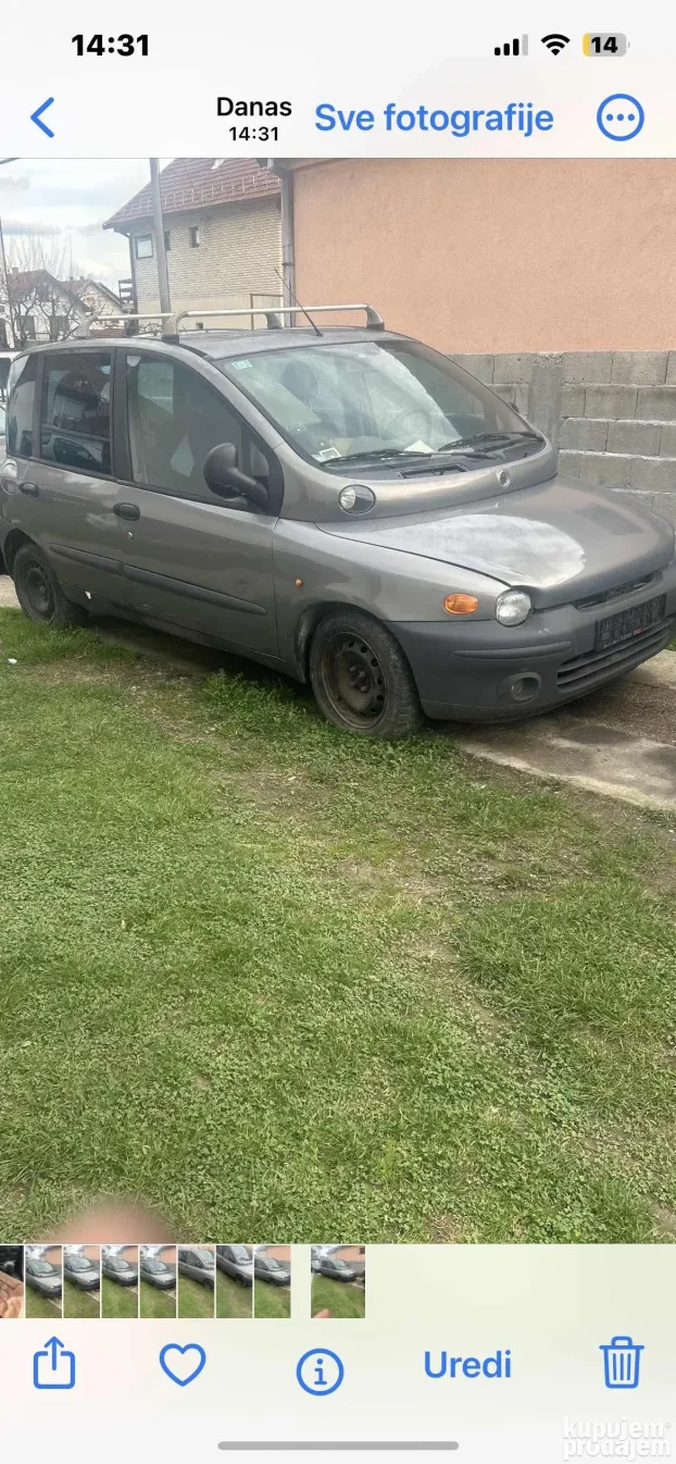 Polovni delovi fiat multipla - KupujemProdajem