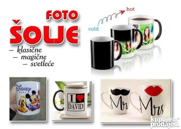 Foto-solje, solje sa slikom, stampa na soljama, magicne solj ...
