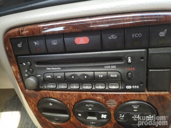 Fabricki cd radio cdr 500 za opel - KupujemProdajem