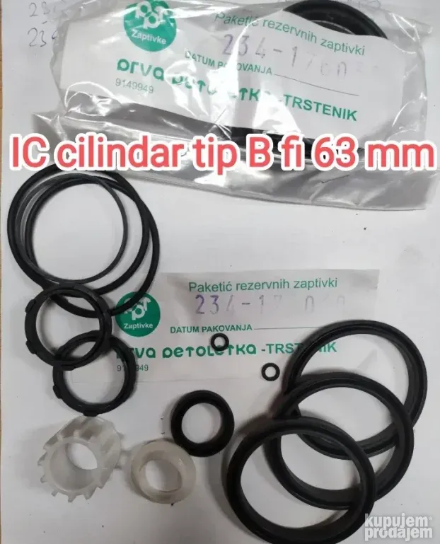 RZ zaptivke za IC cilindar tip B fi 100mm, 63mm, 50mm PPT - KupujemProdajem