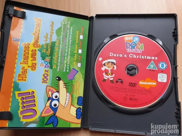 DORA Nick JR - Dora's Christmas DVD - KupujemProdajem